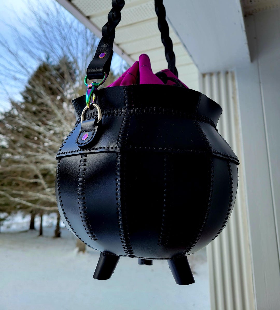 Cauldron Bag - Made to Order - Etsy