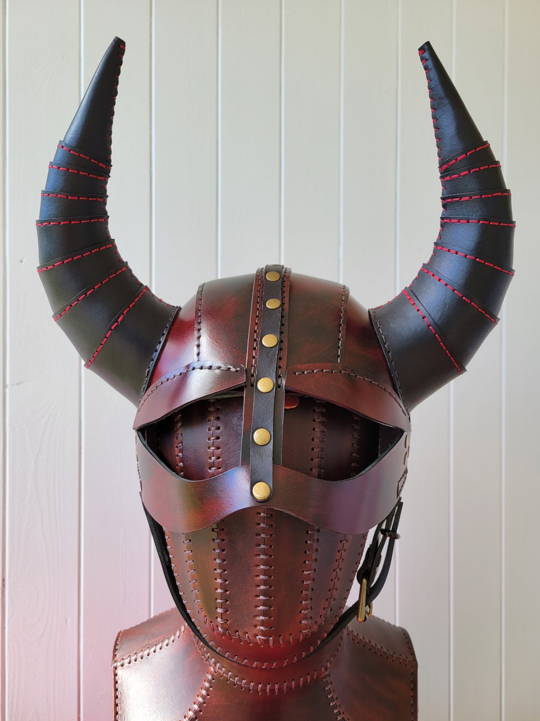 Horned Viking Helmet - Etsy
