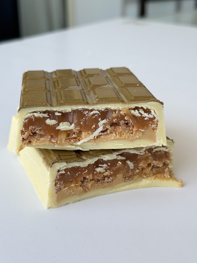 Dubai Chocolate Bar Caramel Crunch Chocolate Bar Extra Thick, the Best ...
