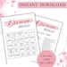 Divorce Bingo Party Game: Fun Printable (PDF) - Etsy
