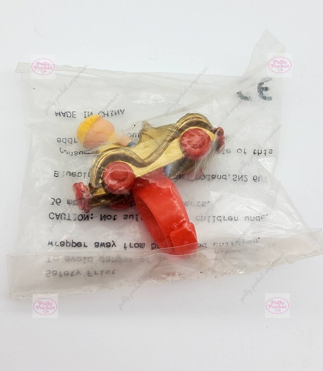 Polly Pocket Wee Willie's Sportscar Ring Sealed in Original Packaging ...