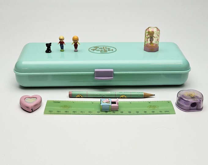 Polly Pocket Pencil Case 100% Complete - Etsy