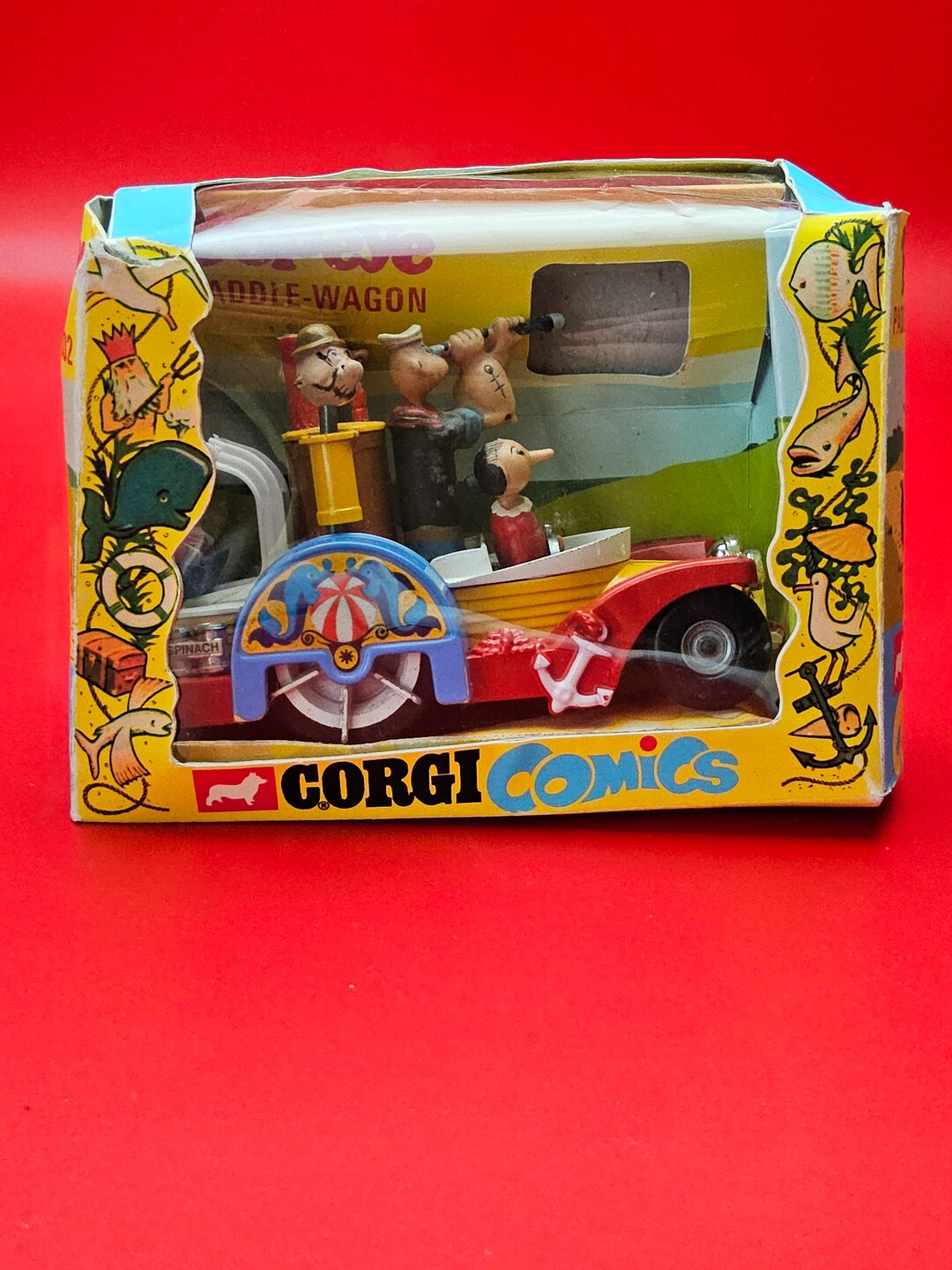 Corgi Popeye Car With Reproduction Box - Etsy
