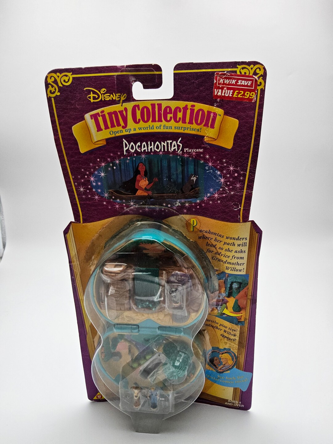 Polly Pocket Disney Pocahontas Compact Sealed in Original Packaging - Etsy