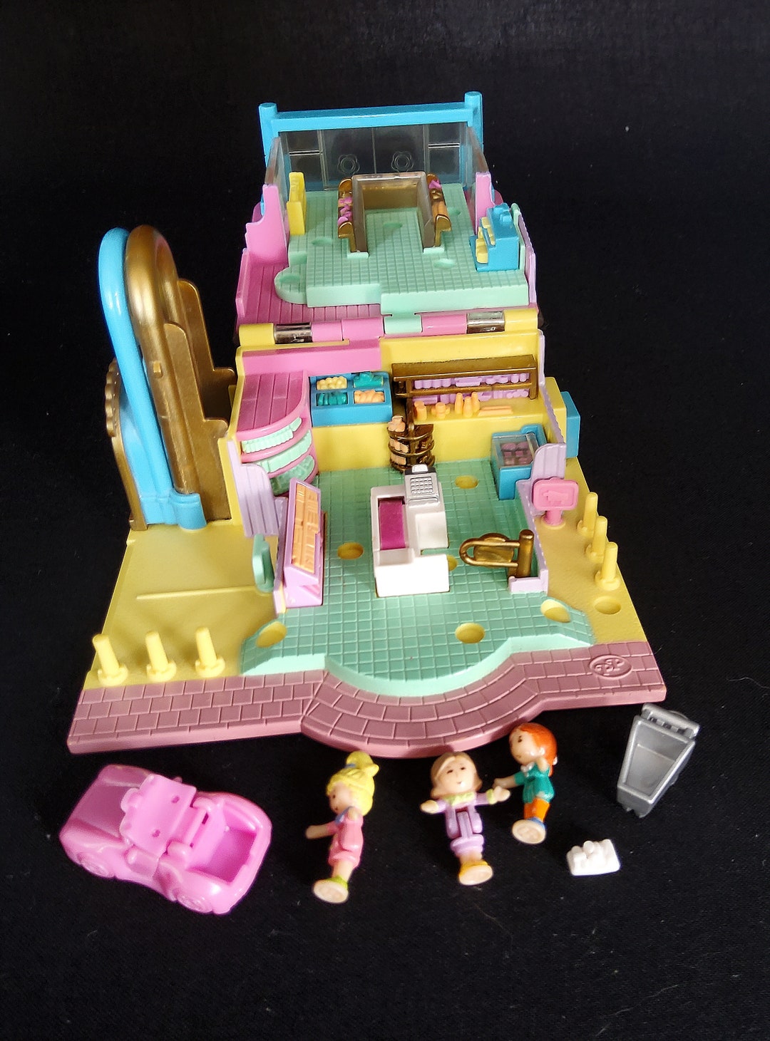 Polly Pocket Supermarket 100% Complete With Working Lights - Etsy