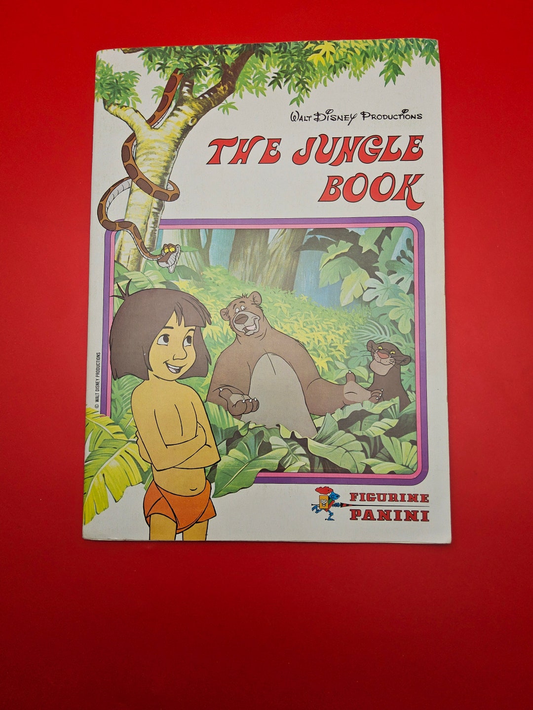 Pannini Jungle Book Sticker Album 100% Complete - Etsy UK