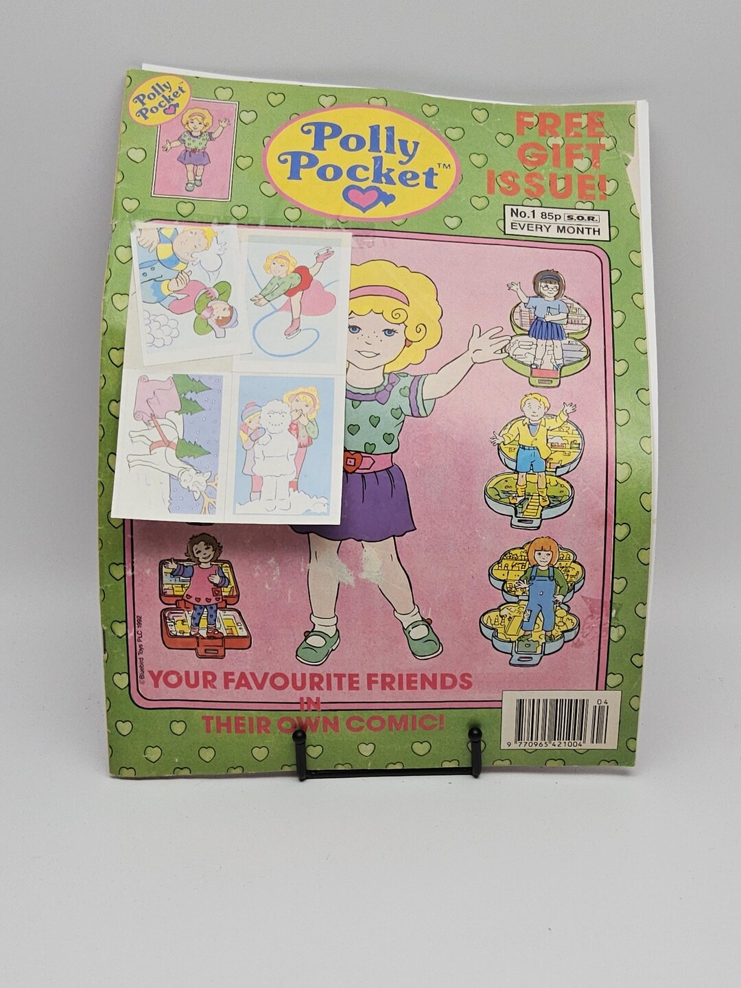 Polly Pocket Comic Issue 1 With Original Stickers - Etsy