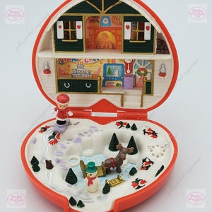 Polly Pocket Winter Wonderland 100% Complete (music Not Working) - Etsy