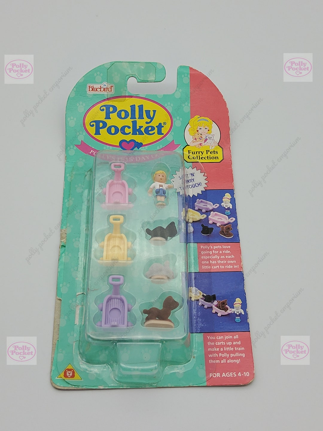 Polly Pocket Pet Cart 100% Complete With Original Packaging - Etsy