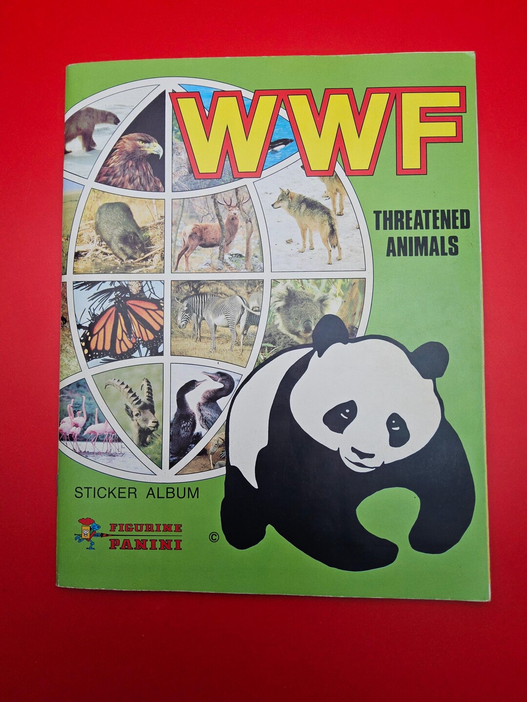 WWF Pannini Sticker Album 100% Complete - Etsy