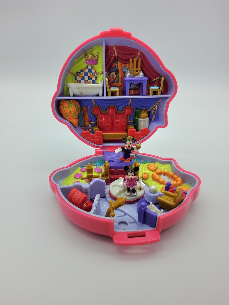 Polly Pocket Mickey Mouse Compact 100% Complete - Etsy
