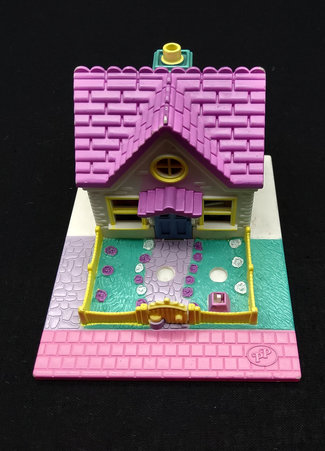 Polly Pocket Cozy Cottage With Both Dolls - Etsy