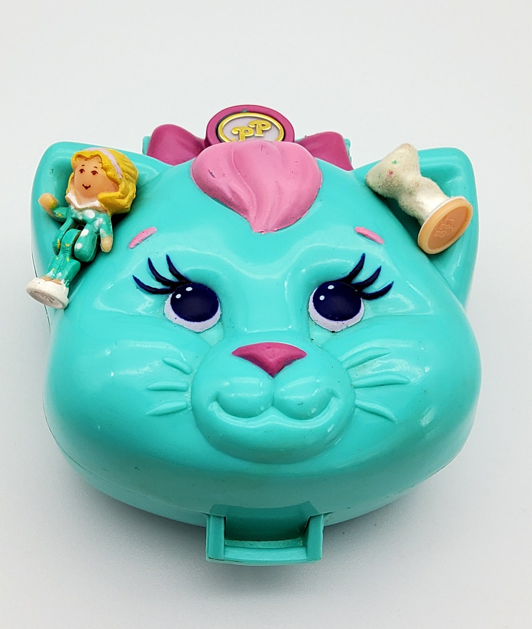 Polly Pocket Cuddly Kitty 100% Complete - Etsy