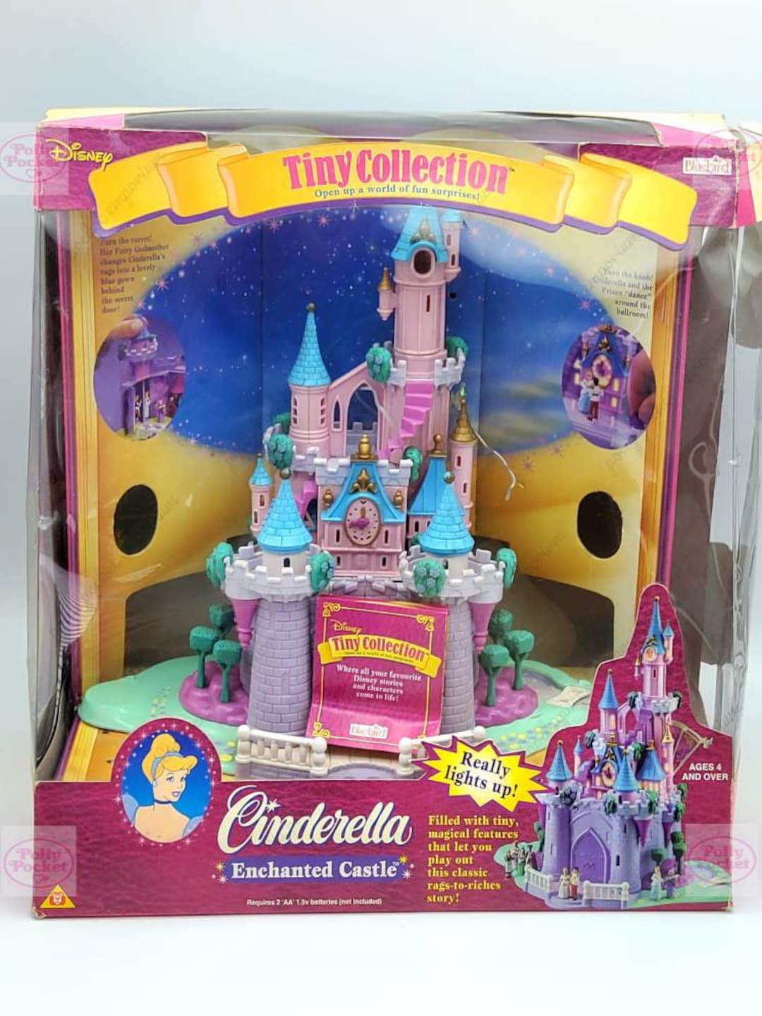 Polly Pocket Cinderella Enchanted Castle 100% Complete With - Etsy