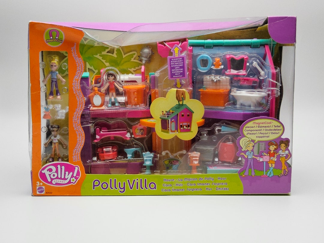 Polly Pocket Pollyvilla 100% Complete and Sealed Jm Original Packaging ...