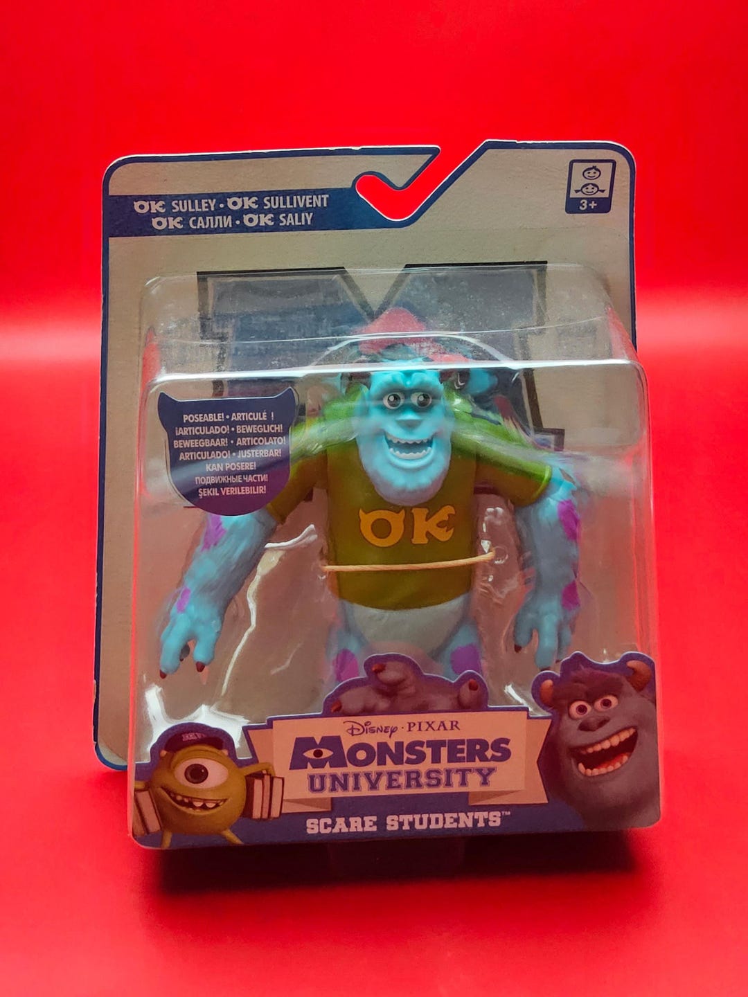 Disney Pixar's Monsters Inc. Sully Figure Sealed in Original Packaging ...