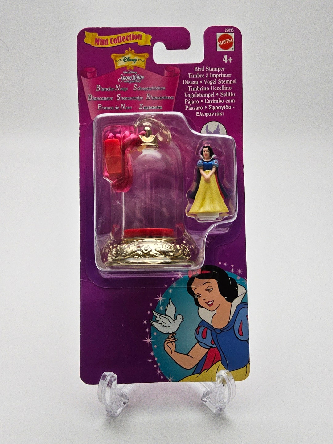 Polly Pocket Disney Tiny Collection Snow White Stamper Sealed in ...