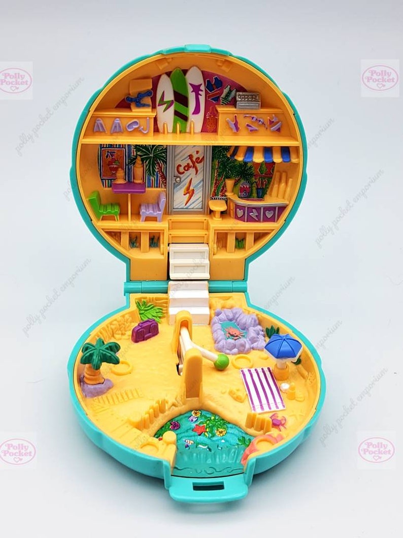 Polly Pocket Beach Party 100% Complete - Etsy