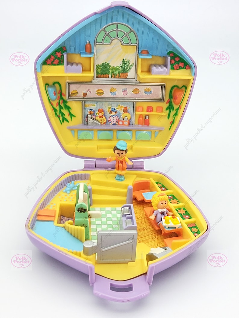 Polly Pocket Fast Food 100% Complete - Etsy