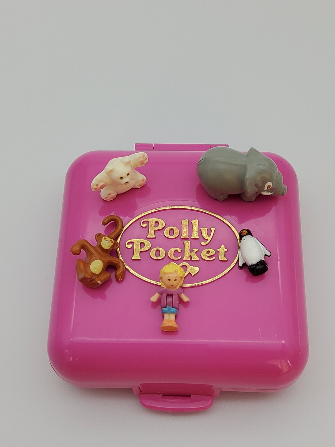 Polly Pocket Zoo World Compact 100% Complete - Etsy