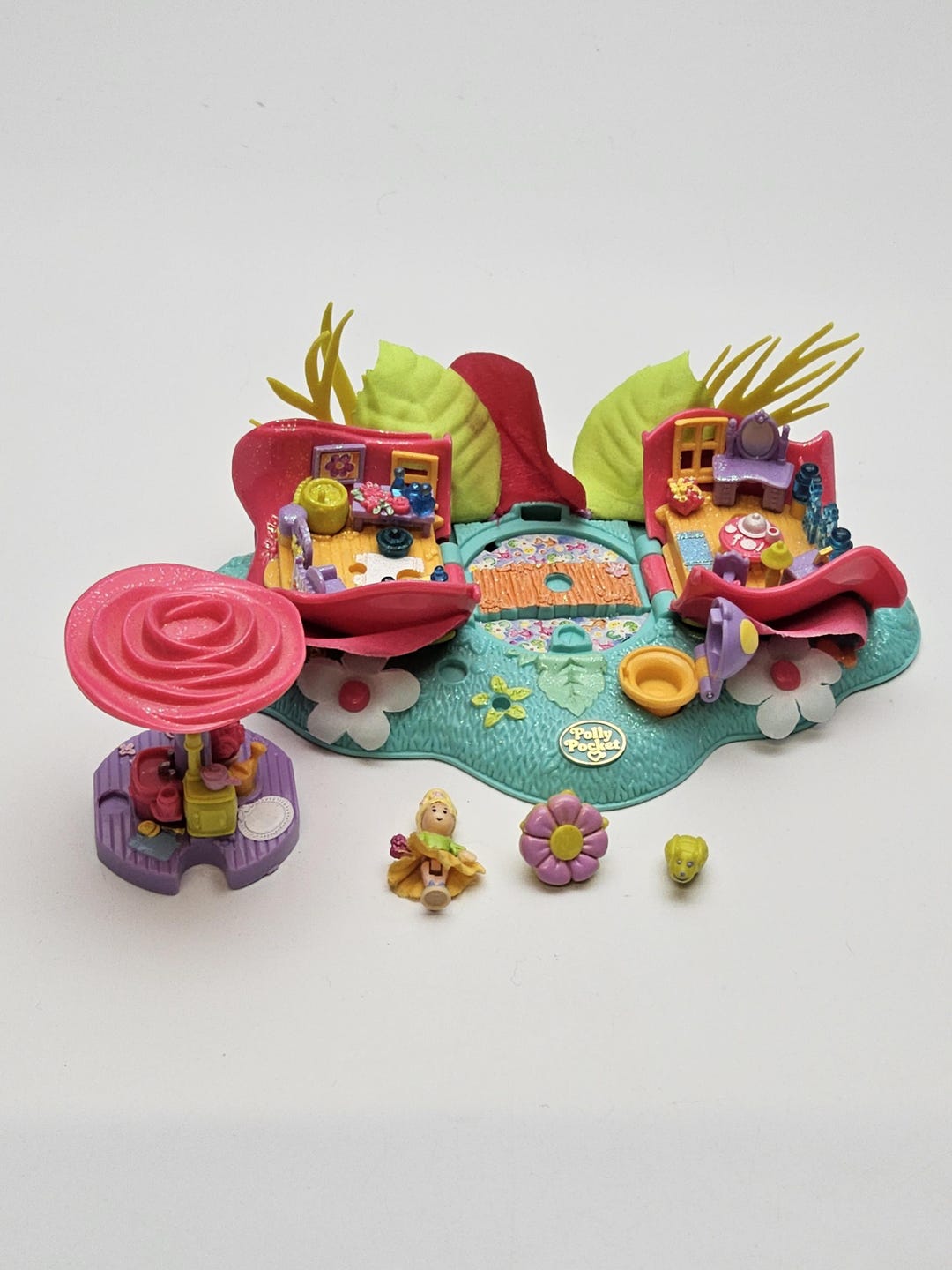 Polly Pocket Rose Hideaway 100% Complete (bluebird Edition) - Etsy