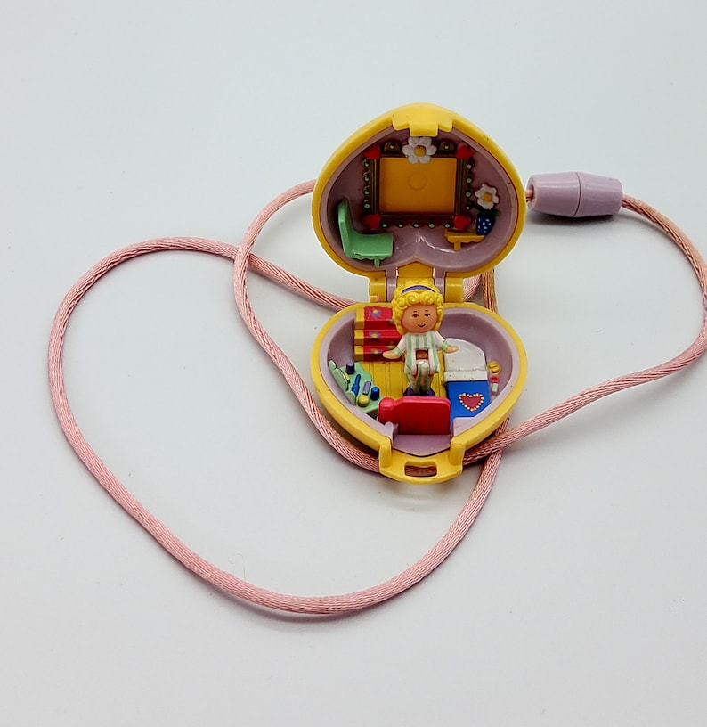 Polly Pocket Bedroom Locket 100% Complete - Etsy