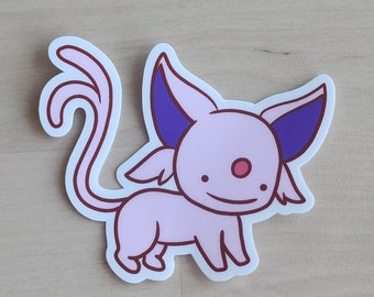 Ditto Jolteon Vinyl Sticker Pokemon Waterproof - Etsy