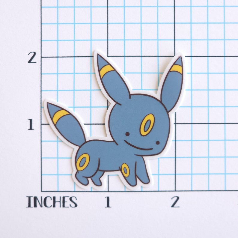 Ditto Eeveelution Sticker Set | Vinyl | Pokemon | Waterproof - Etsy
