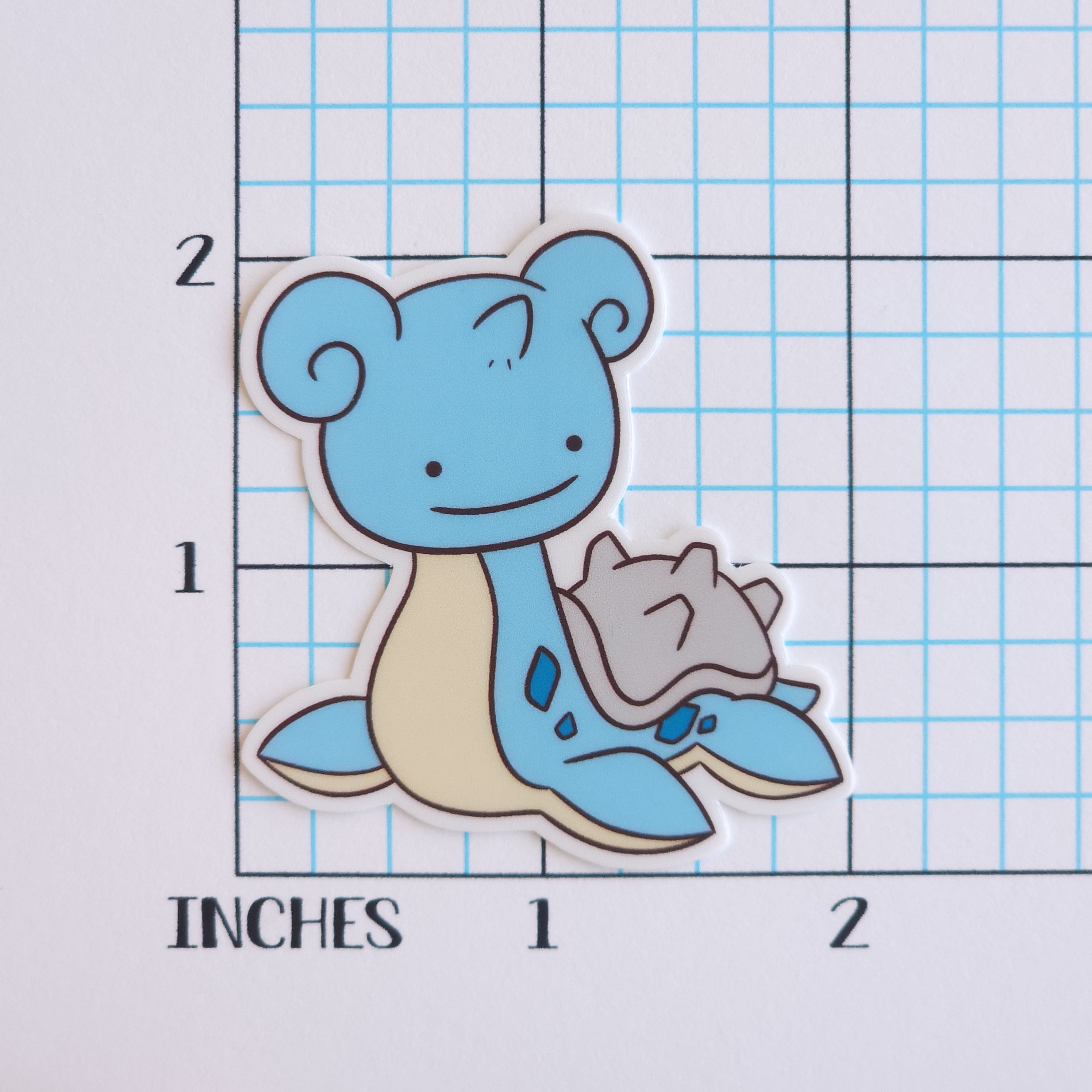 Ditto Lapras Vinyl Sticker | Pokemon | Waterproof - Etsy