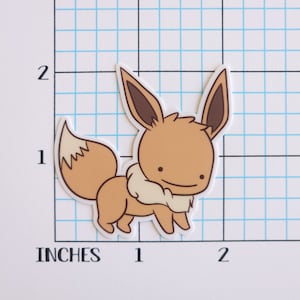Ditto Eeveelution Sticker Set | Vinyl | Pokemon | Waterproof - Etsy