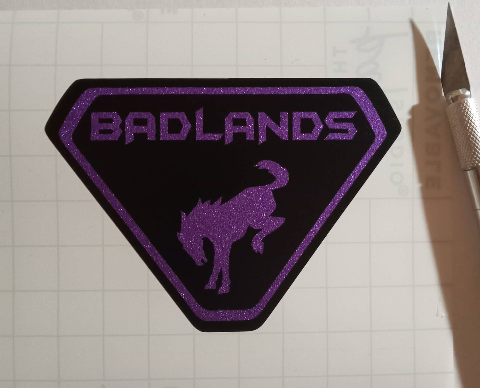 Ford Bronco Sport Badlands Side Emblem Overlay Decal - Etsy