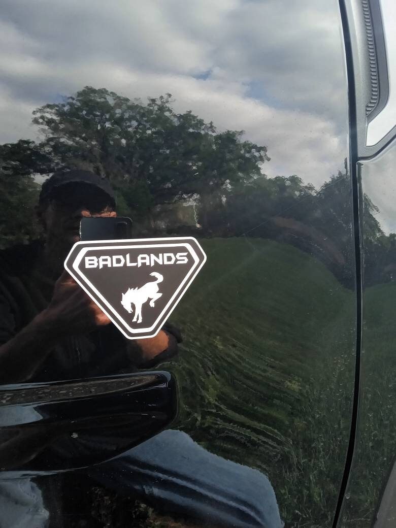 Ford Bronco Sport Badlands Side Emblem Overlay Decal - Etsy