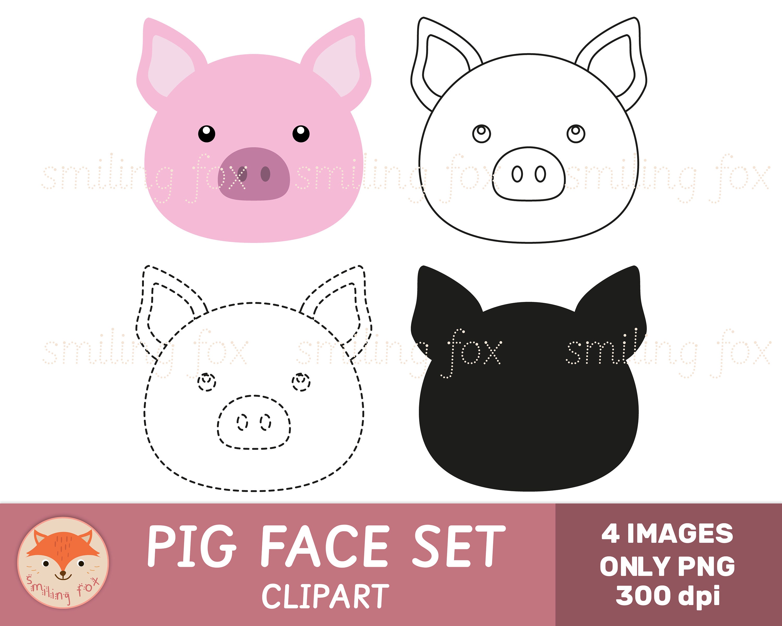 Pig Face Png