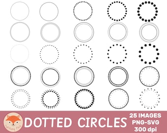 Png Dotted Frames - Etsy