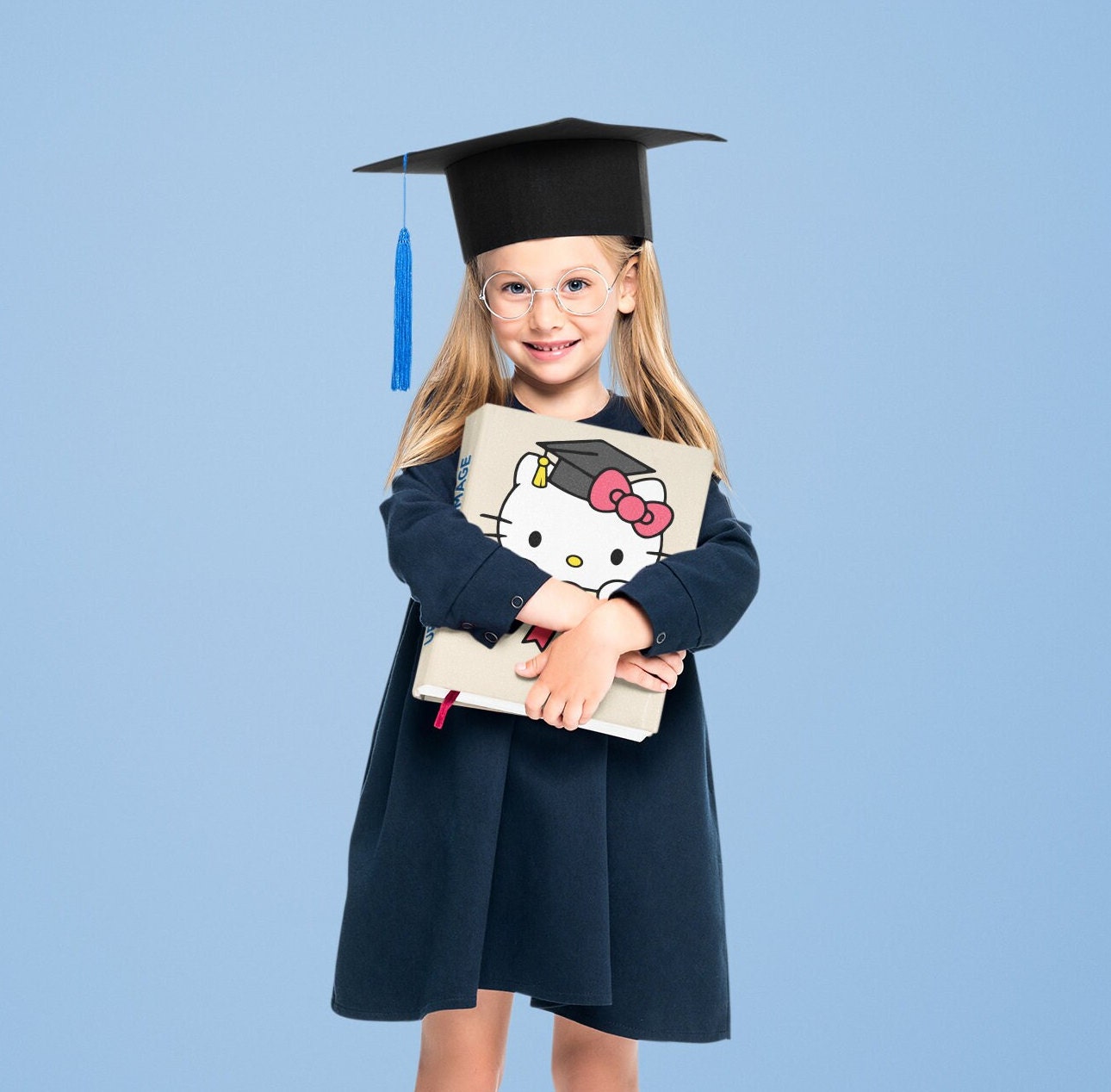 Graduation Kawaii Kitty PNG, Senior Kitty Cute Cat, Graduate Kitty ...