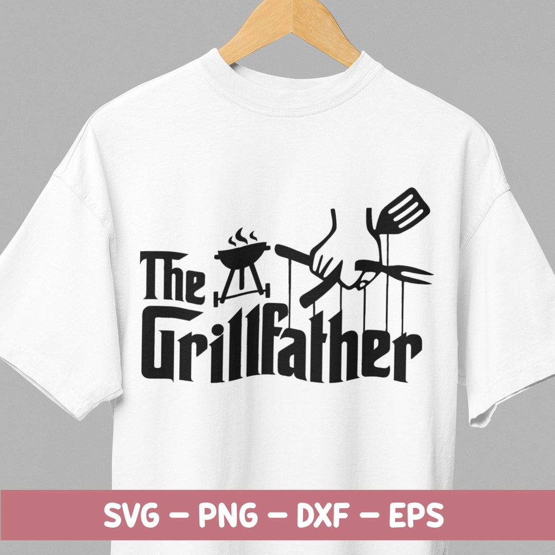 The Grillfather Svg & Png, Fathers Day Grill Master, PNG Clipart ...