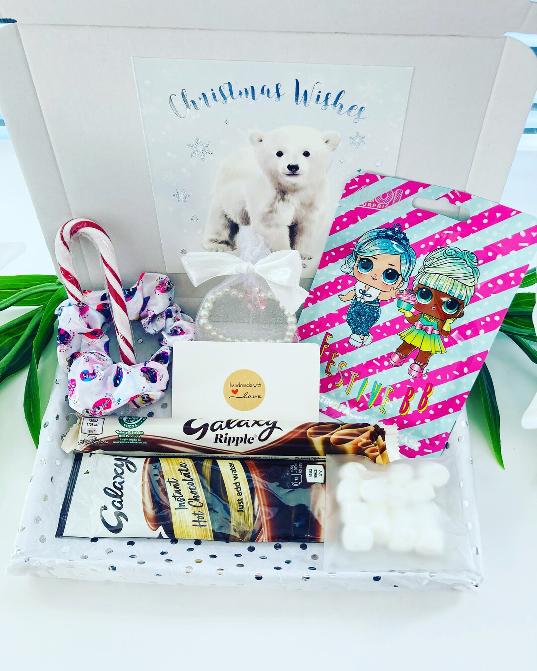 Little Girls Personalised Christmas Spa Letterbox Gift, Socking Filler ...