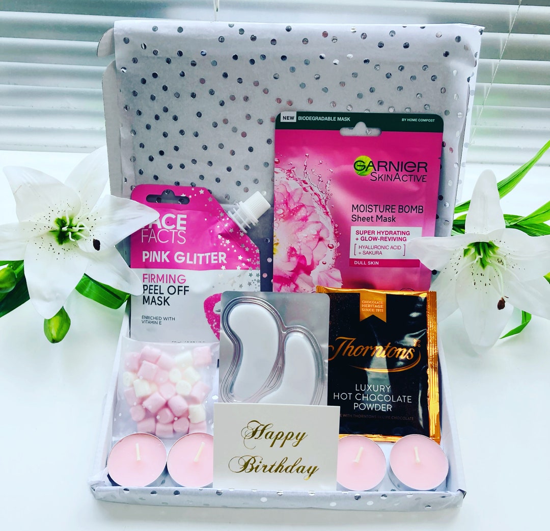 Ladies Gift Box, Pamper Hamper for Her, Ladies Birthday Gift, Spa Gift ...