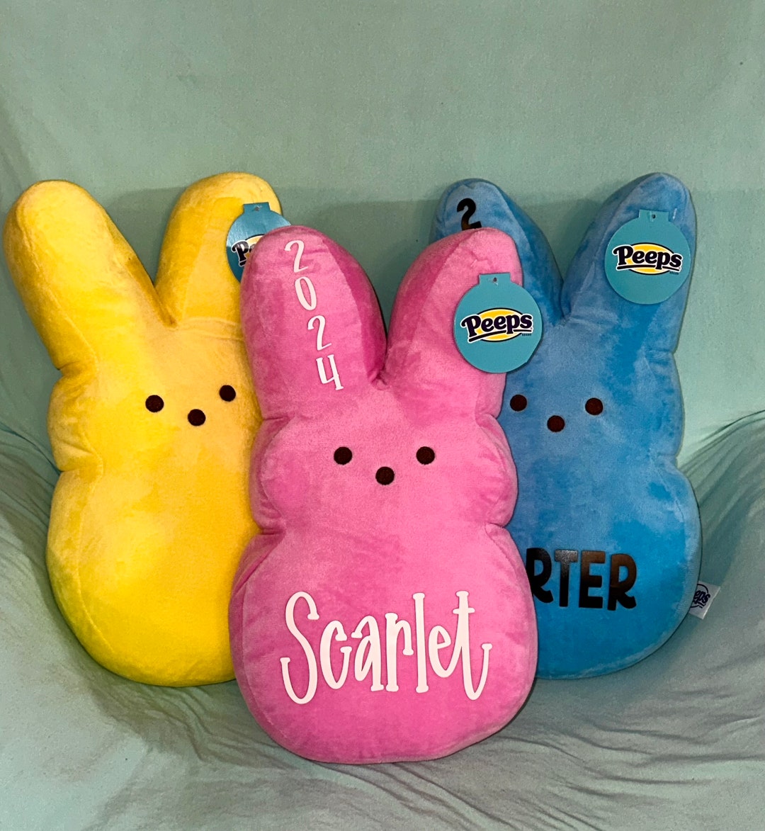 Buy Extra Large 15 Easter Peeps Bunny Plush, Easter Peeps, Easter ...