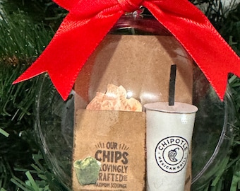 Handmade Chipotle Christmas Ornament: Funny Food Holiday Decor - Etsy