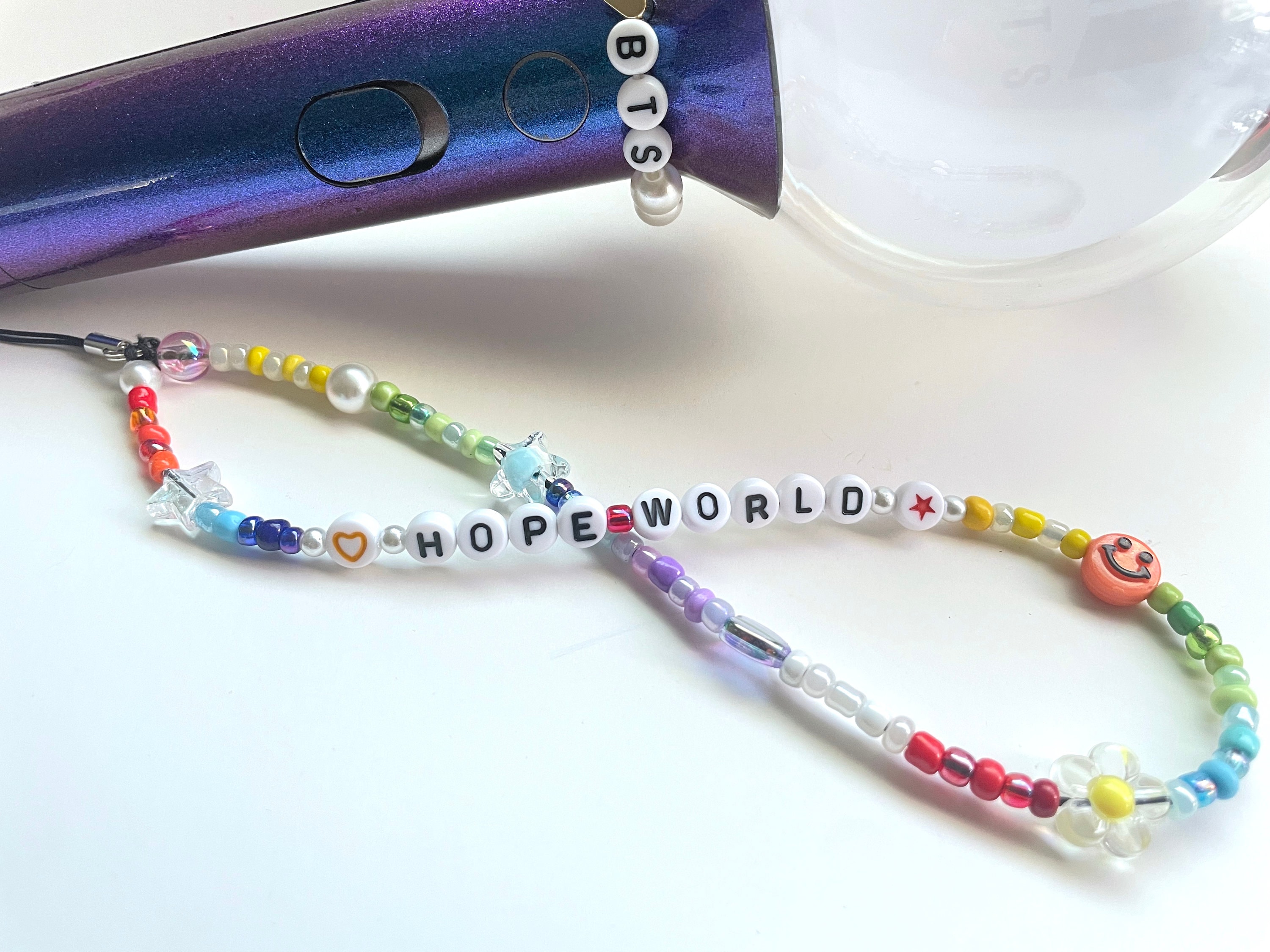 Beaded Army Bomb Straps W/ Iconic BTS Quotes - Etsy