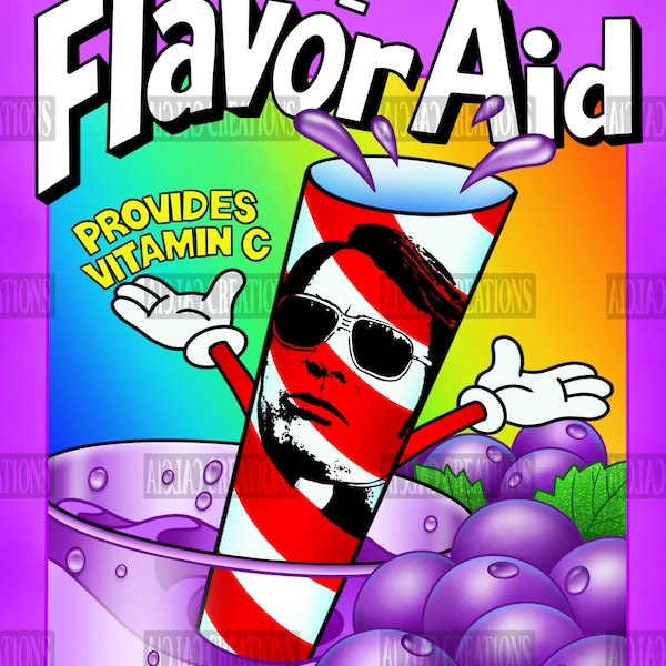 Flavor Aid Jim Jones - Etsy