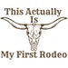 This Actually is My First Rodeo SVG/PNG Digital Download - Etsy