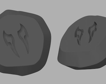 FFXIV Soul Crystal / Job Stone - RPR Reaper 3D Model Printing File .STL ...