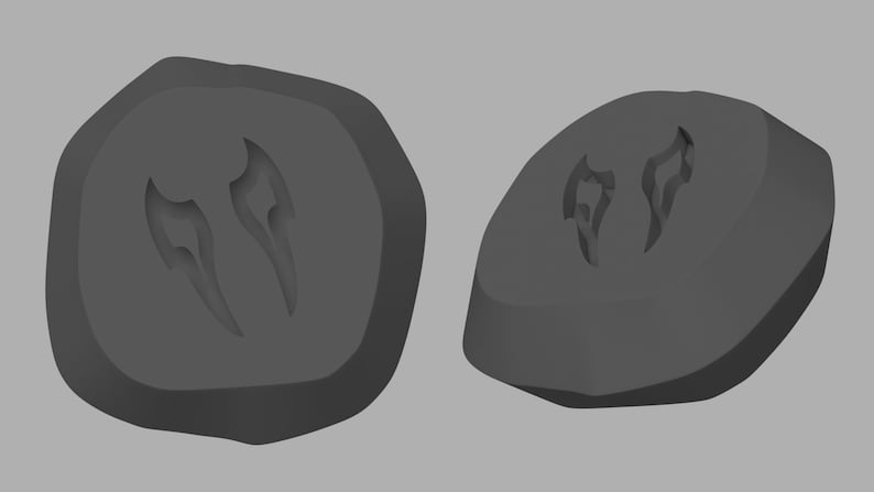 FFXIV Soul Crystal / Job Stone - Viper & Pictomancer 3D Model Printing ...