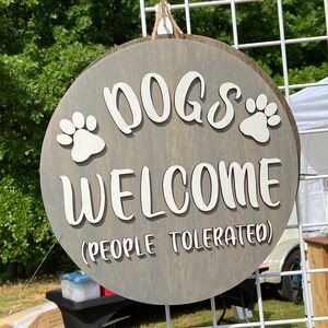 Welcome Dogs SVG Bundle, Welcome Dog Rounds, Welcome Dogs Wood Round ...