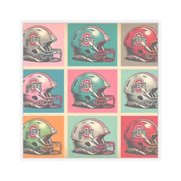 Ohio State Helmet Stickers - Etsy