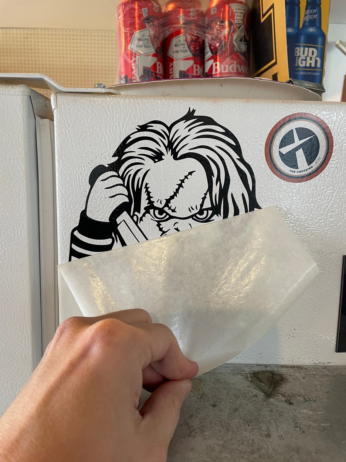 Chucky 6” Silhouette Vinyl Decal Ready to Apply - Etsy