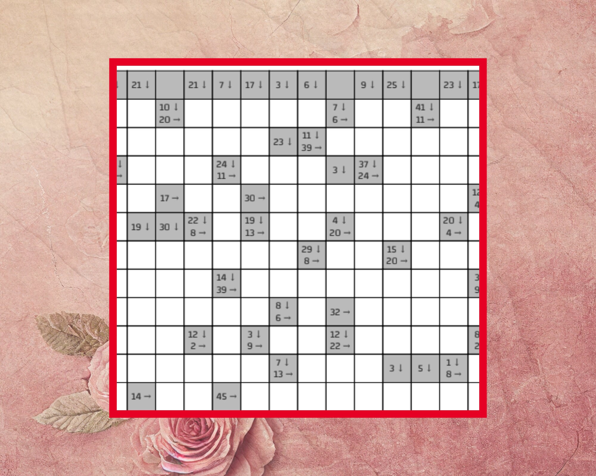 8000 Kakuro Puzzles Bundle, Printable Kakuro Puzzle, Cross Sum Puzzle ...