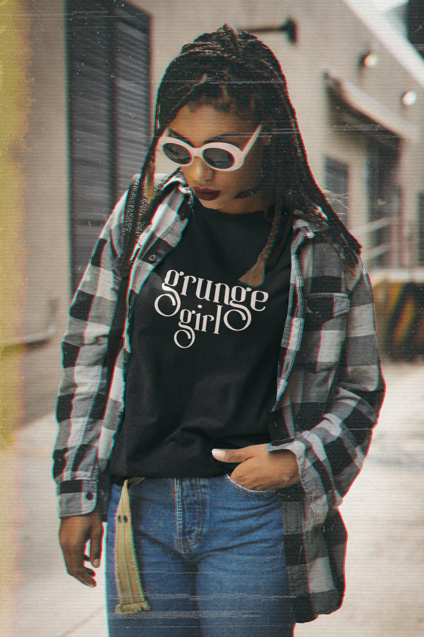 Grunge Style Girl
